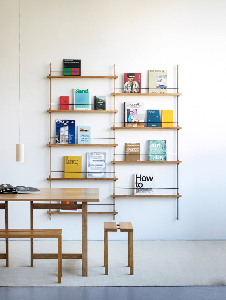Magazine Shelving Sets (180 cm) by Moebe · Really Well Made