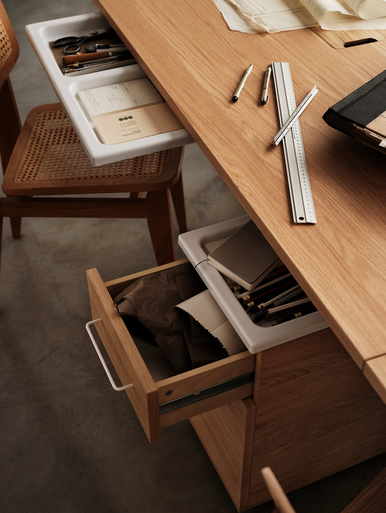 Height Adjustable Work Desk by String · Really Well Made