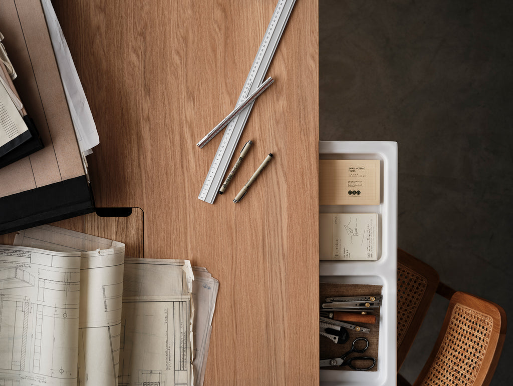 Height Adjustable Work Desk by String · Really Well Made