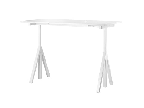 Height Adjustable Work Desk by String · Really Well Made