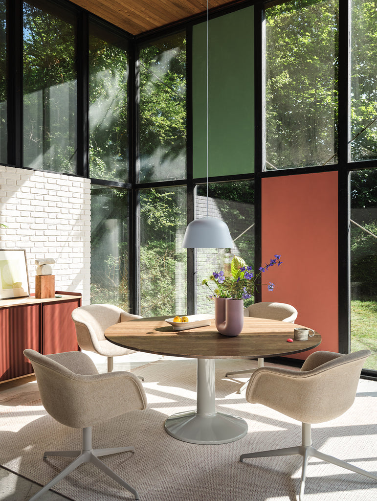 Fiber Soft Armchair with Swivel Base by Muuto · Really Well Made