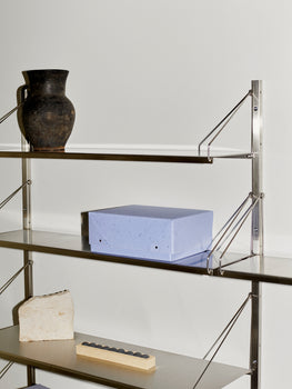 Shelf Library Stainless Steel by Frama · Really Well Made