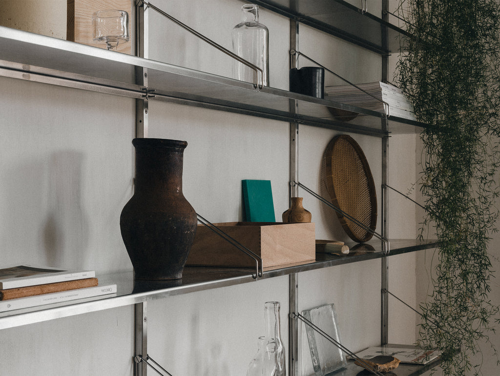 Shelf Library Stainless Steel by Frama · Really Well Made