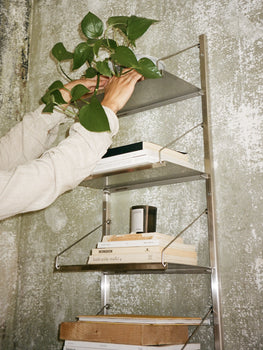 Shelf Library Stainless Steel by Frama · Really Well Made