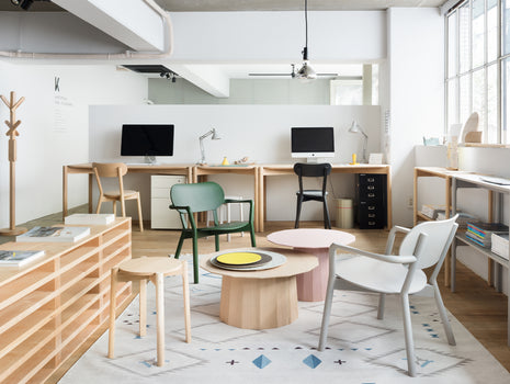 Colour Wood Plain Side Table by Karimoku New Standard · Really Well Made