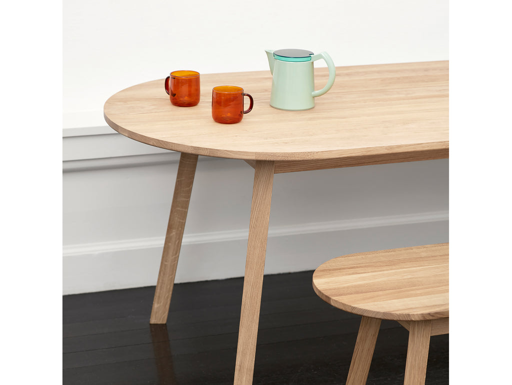 Triangle Leg Table by HAY · Really Well Made